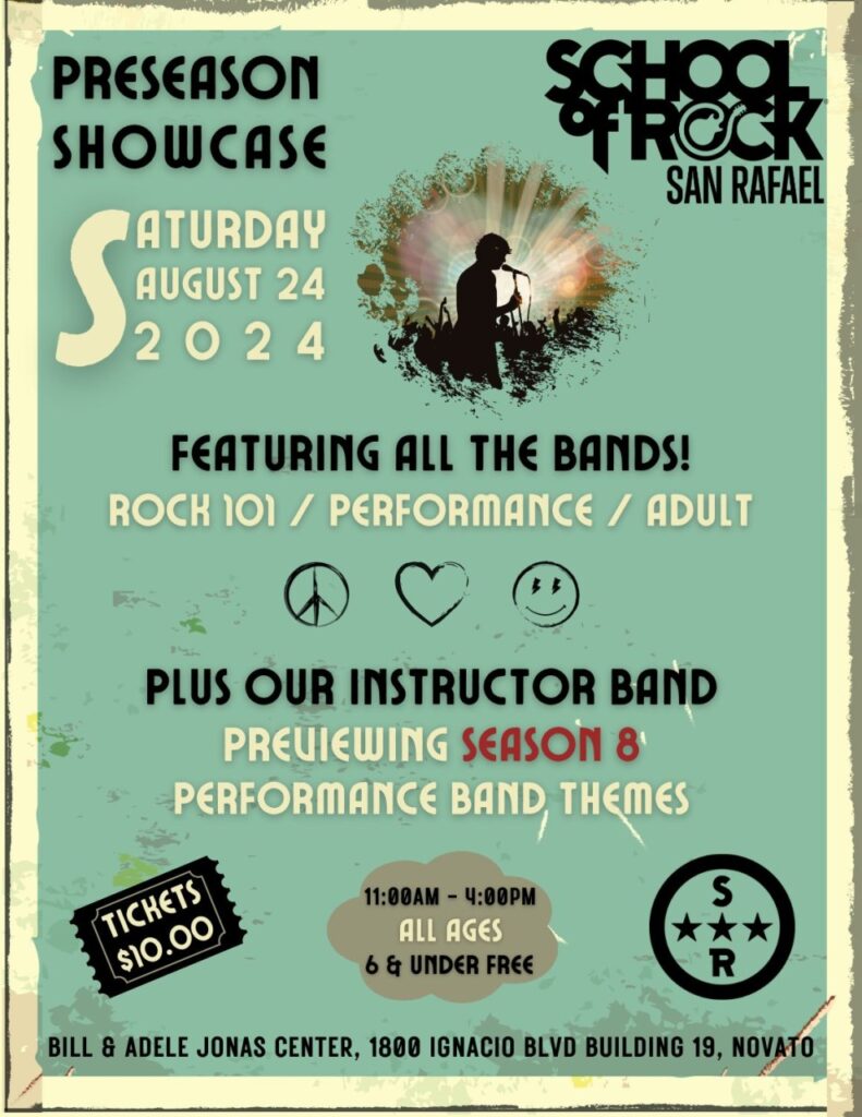 School of Rock Preseason Showcase - Visit Novato